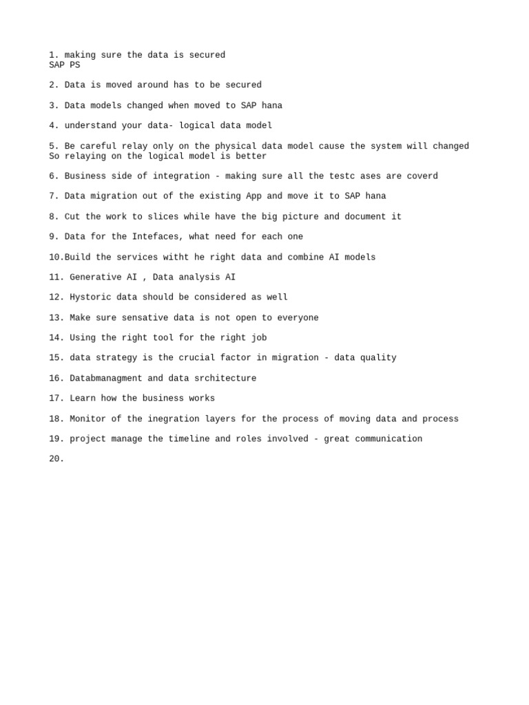 SAP Integration Steps | PDF