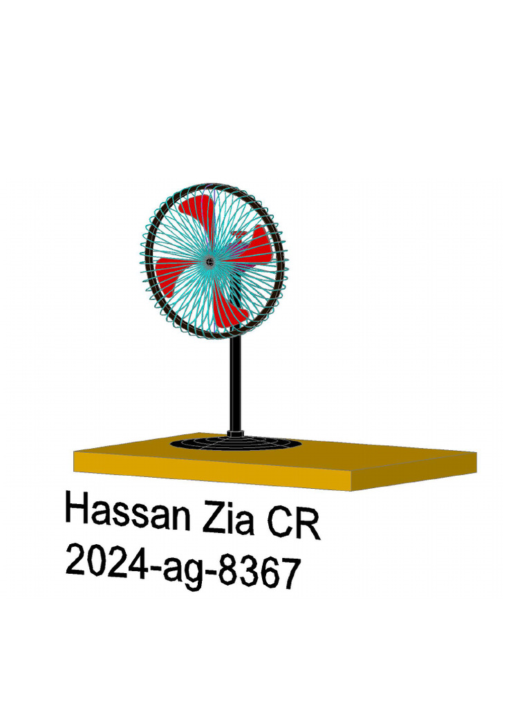 Fan Drawing-Model | PDF