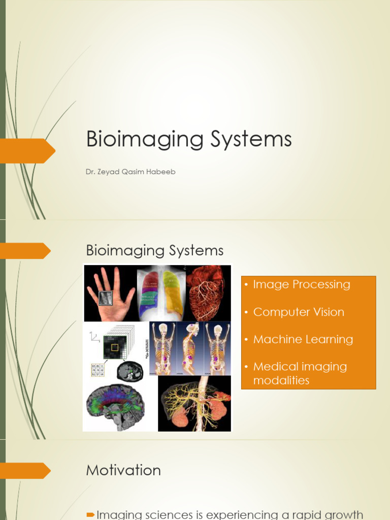 lect 1-Bioimaging systems | PDF | Medical Imaging | Positron Emission ...