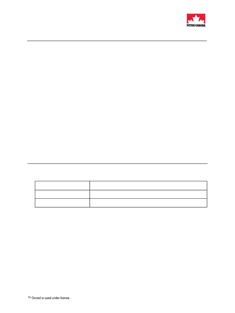 Petro-Canada Precision XL Emb Sds | PDF | Toxicity | Dangerous Goods