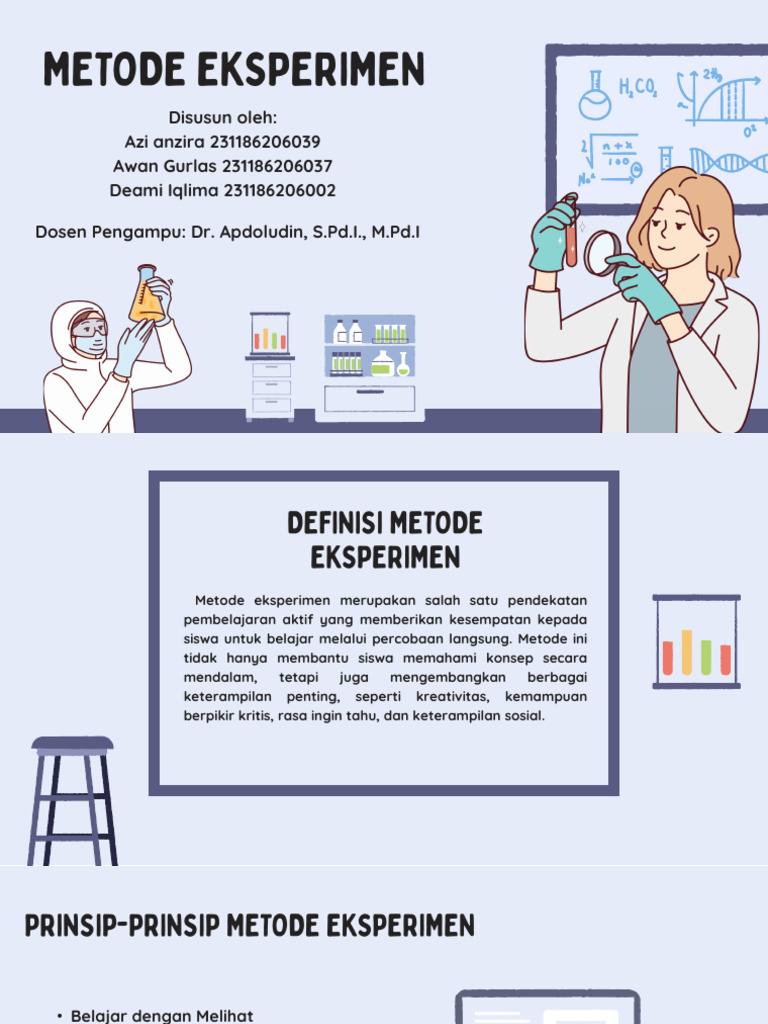 Metode Eksperimen | PDF