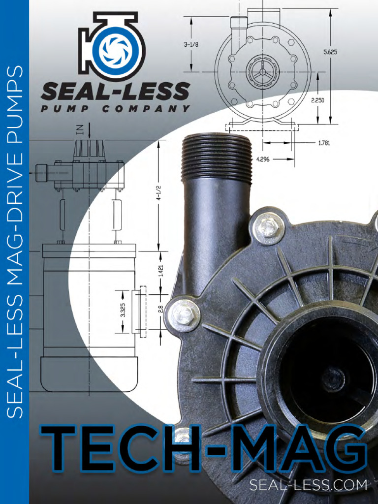 Tech Mag M Series Pump | PDF | Pump | Secondary Sector Of The Economy