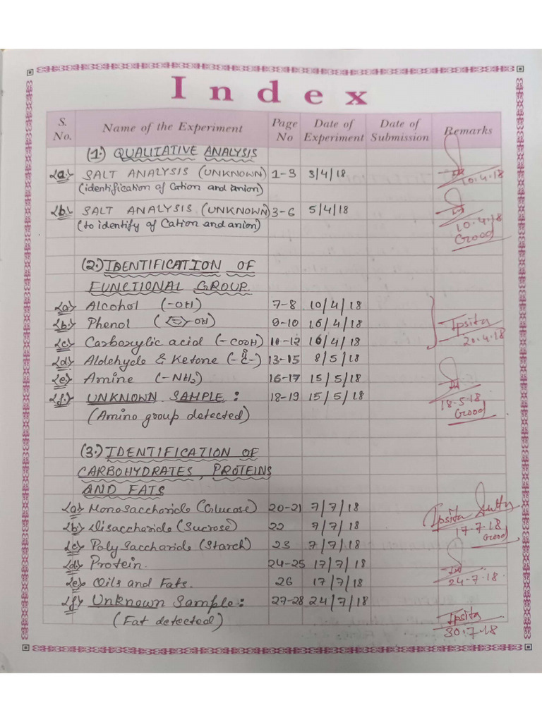 Complete Chemistry Practicals-2 | PDF