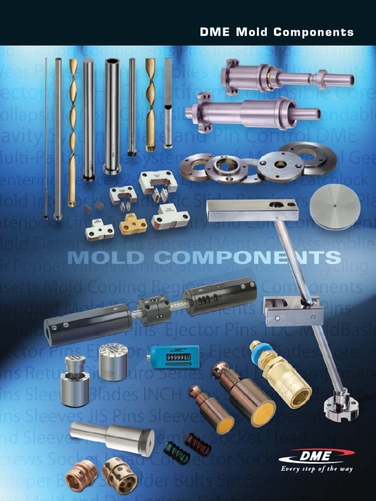 Mold Components | PDF | Electrical Connector | Screw