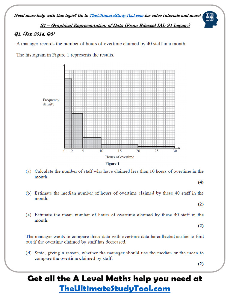 s1 Graphical Representation of Data | PDF