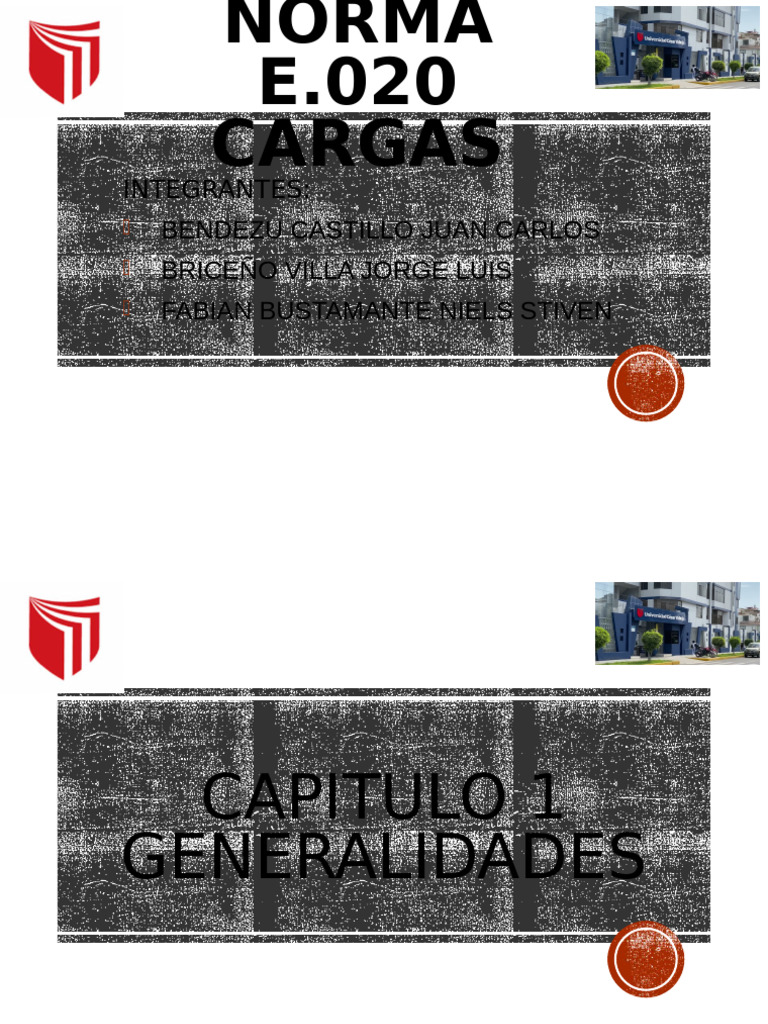 Norma E.020-Grupo 4 | PDF | Hormigón | Herida