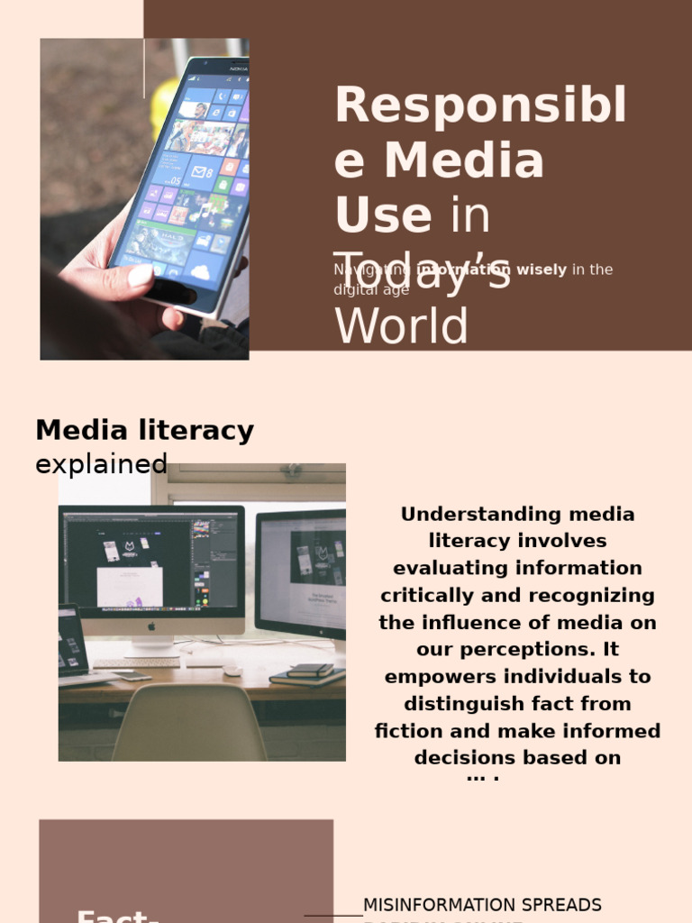 Understanding Media Literacy Involves Evaluating Information Critically ...