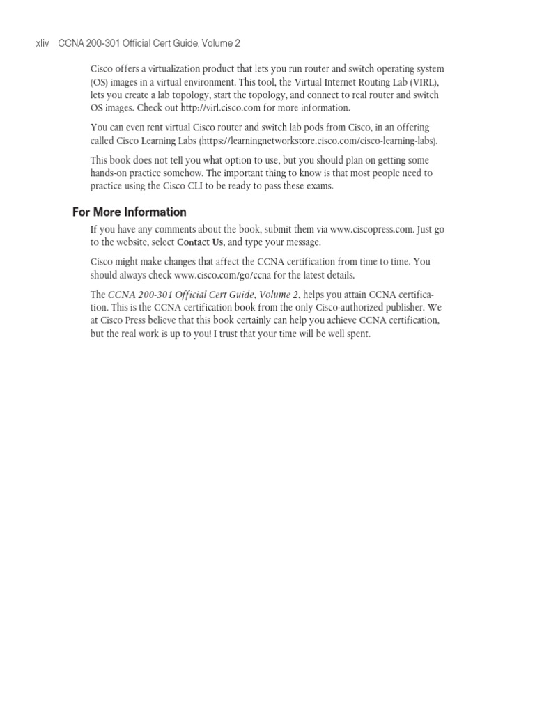 CCNA 200-301 Official Cert Guide, Volume 2-16 | PDF | Internet ...