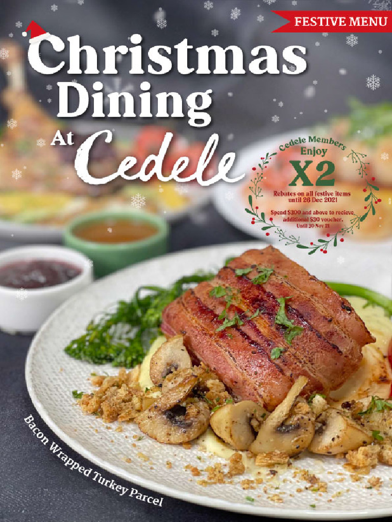 Cedele Christmas Menu | PDF
