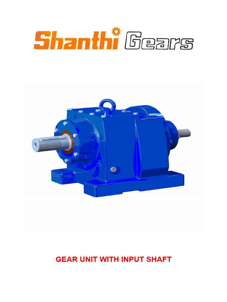 Helical Gear Units Guide | PDF | Gear | Belt (Mechanical)