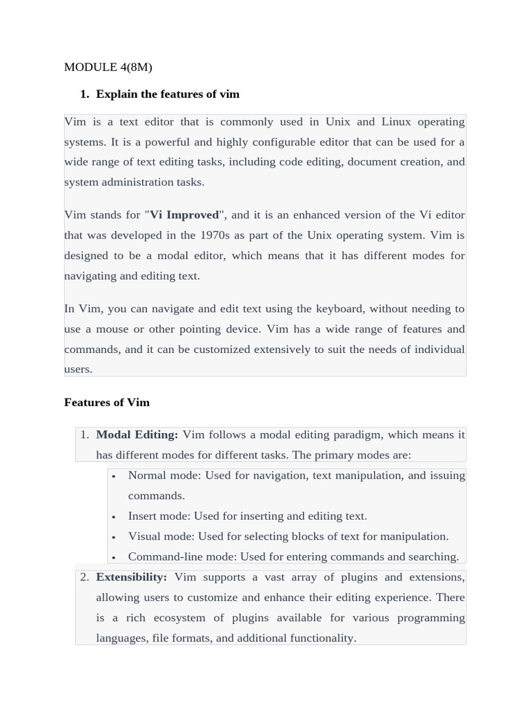OS mod 4(8m) | PDF | Computing | Software