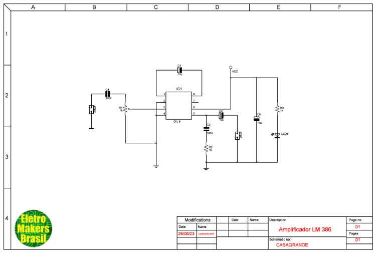 Esquema LM386 | PDF