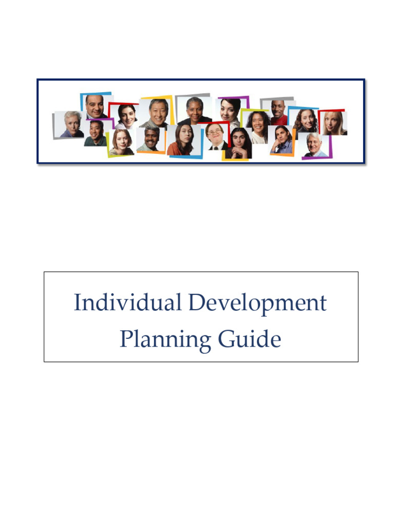 Individual Development Plan Guide | PDF | Goal | Human Resources