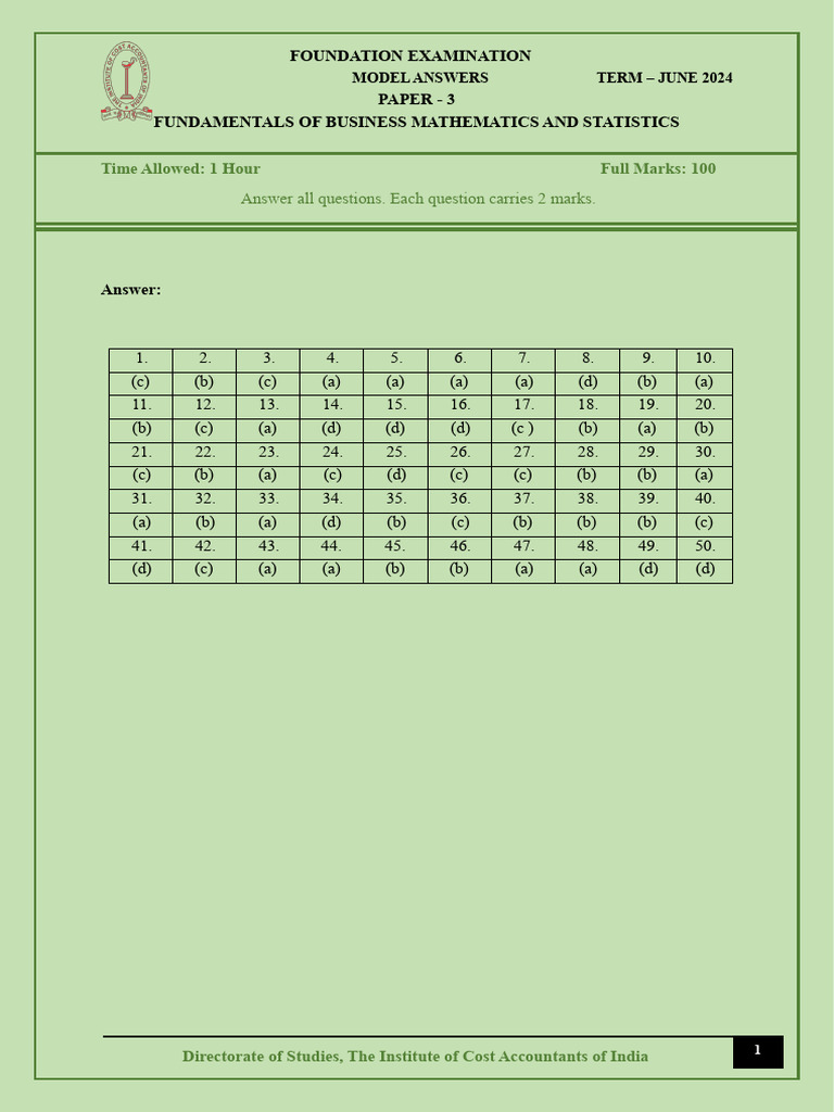 MQP Paper 3 June24 Syllabus2022 Ans | PDF