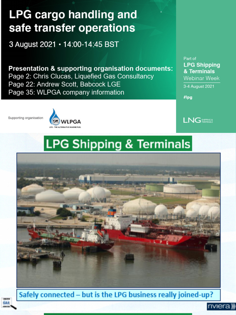 LPG Cargo Handling Post Webinar Doc | PDF | Liquefied Petroleum Gas ...