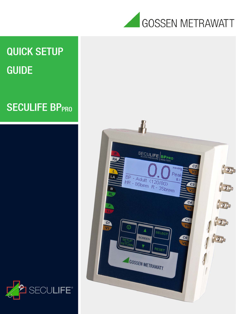 BP Pro manual book | PDF | Blood Pressure | Computer Monitor