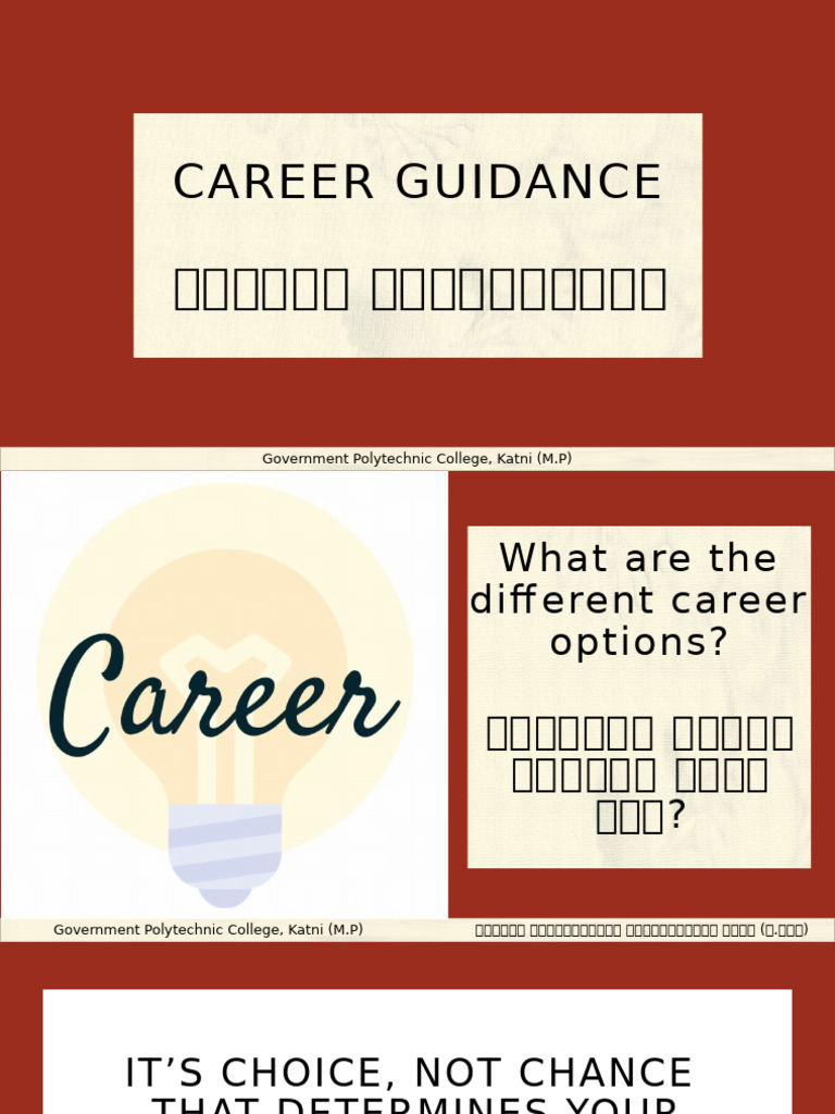 Career Options After 10th Class | PDF | Institute Of Technology ...