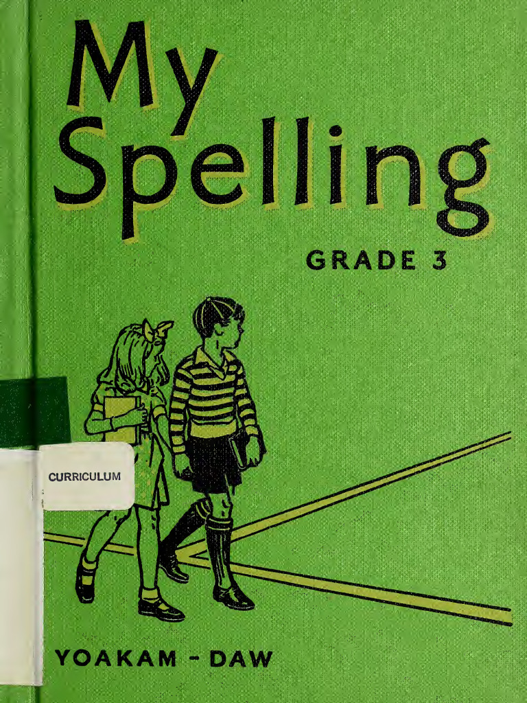 Grade 3 Spelling Curriculum Guide | PDF