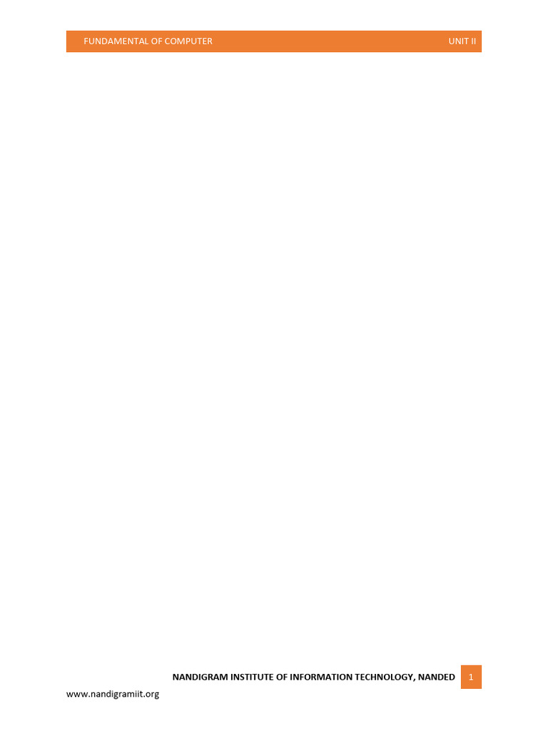 FC-Unit-2 (1) | PDF | Random Access Memory | Read Only Memory