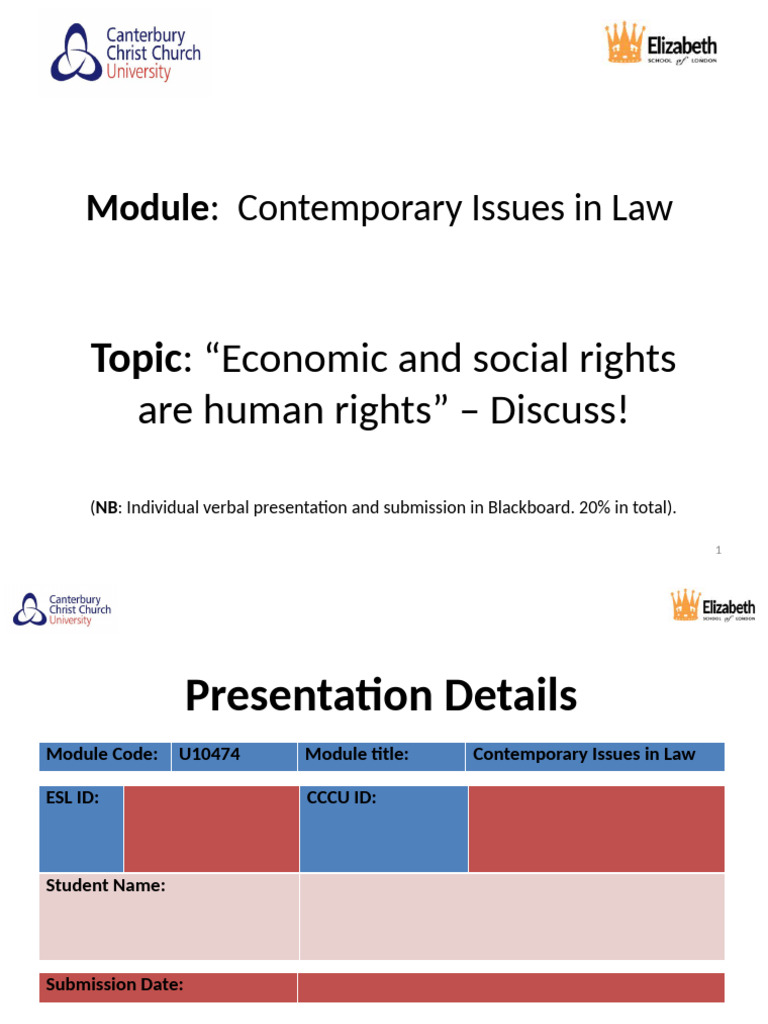 Assignment 1 - Law Template | PDF