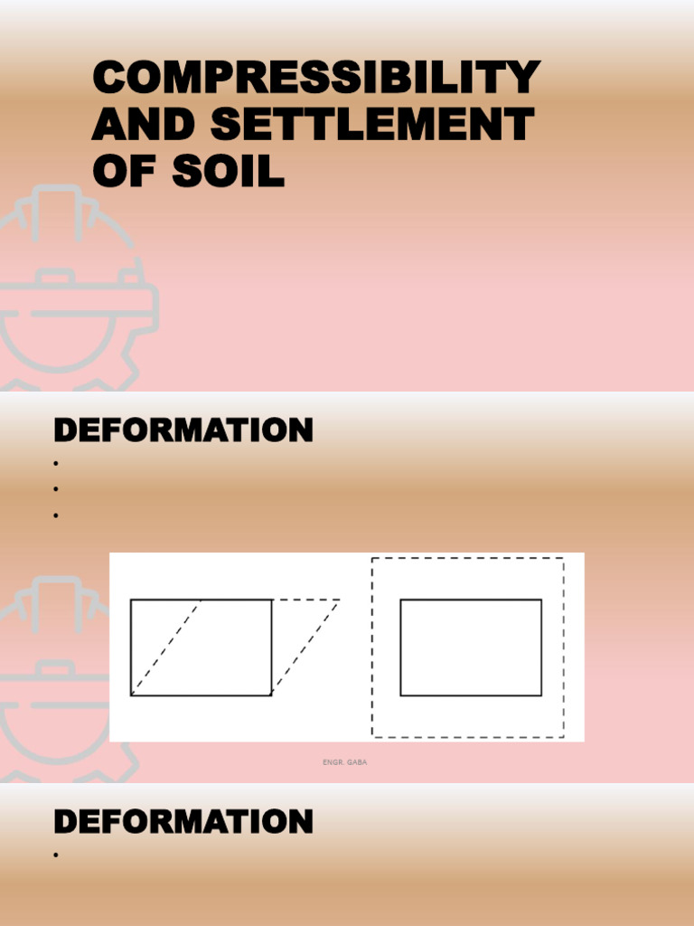 Soil Settlement and Compressibility Analysis | PDF | Materials | Civil ...