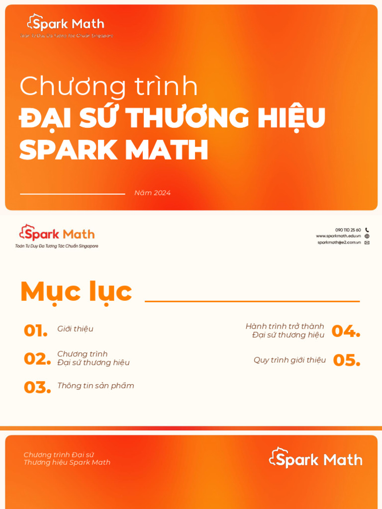 Spark Math KOC- Product portfolio | PDF