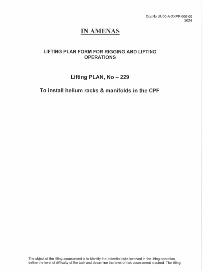 generic lift helium rack and manifold | PDF