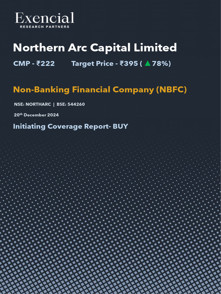 Northern Arc Capital: 2024 Coverage Report | PDF | Securitization ...