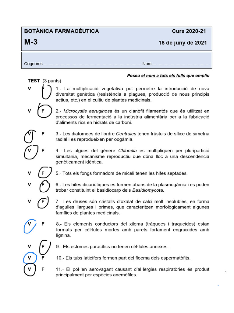 34-Examen Juny 2021 | PDF
