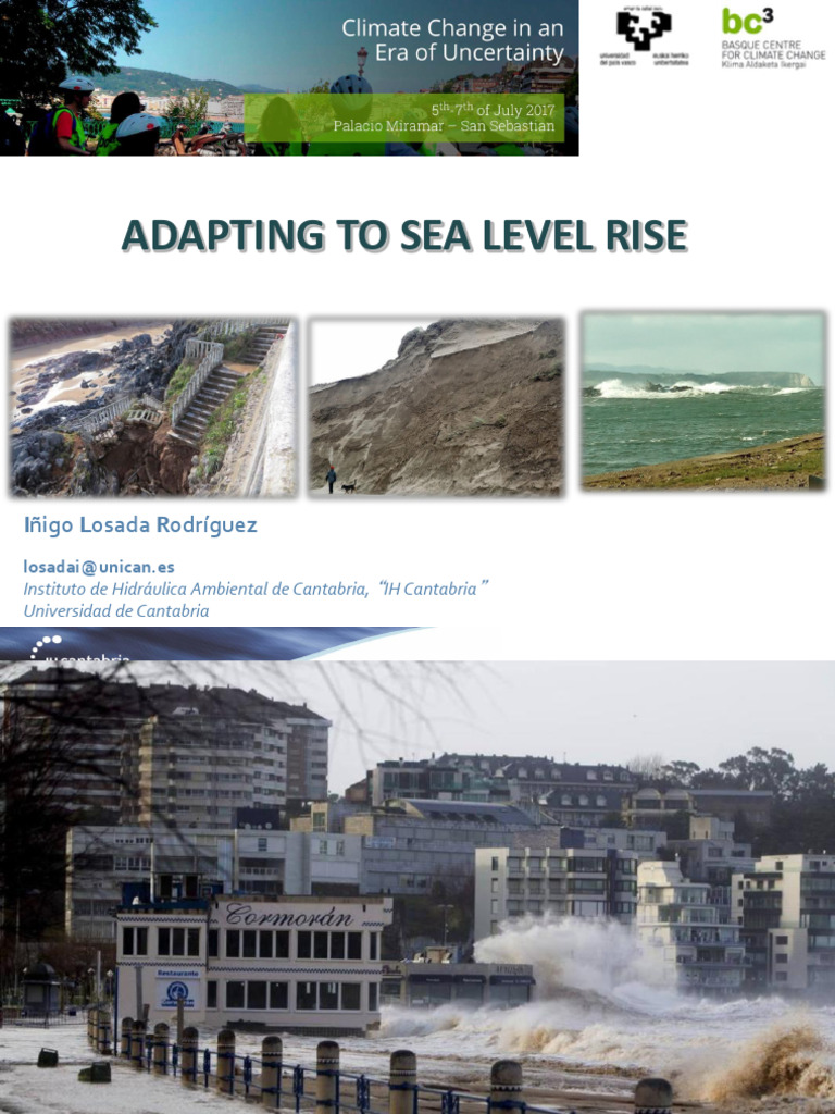 Adapting To Sea Level Rise | PDF | Risk | Hazards