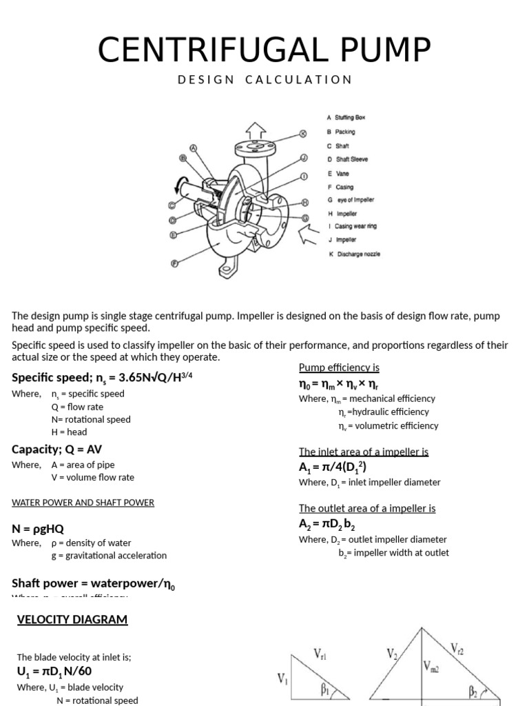 Centrifugal Pump | PDF | Pump | Hydraulics