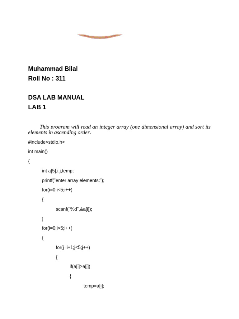 Lab 311 Pdf Algorithms And Data Structures Computer Programming 7216