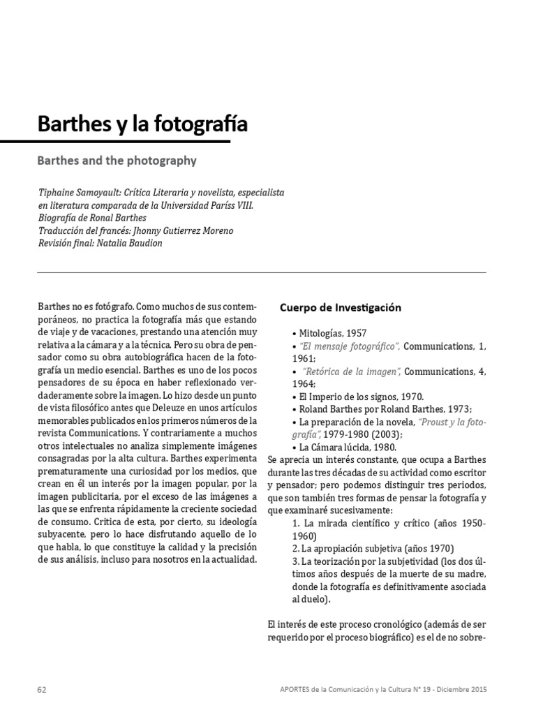 Barthes | PDF