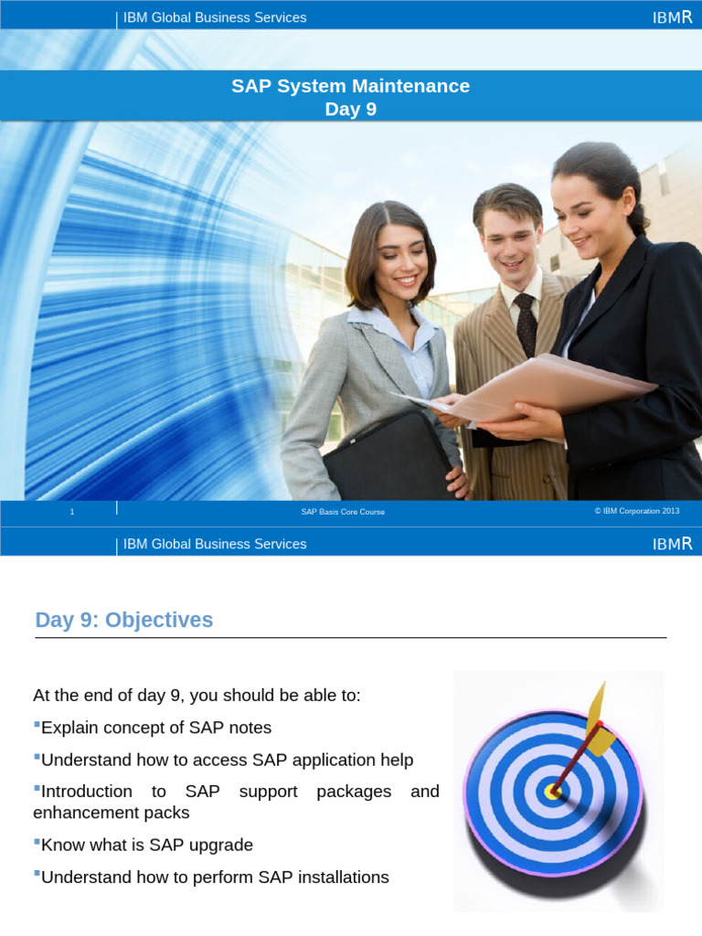 SAP System Maintenance | PDF | Modular Programming | Operating System