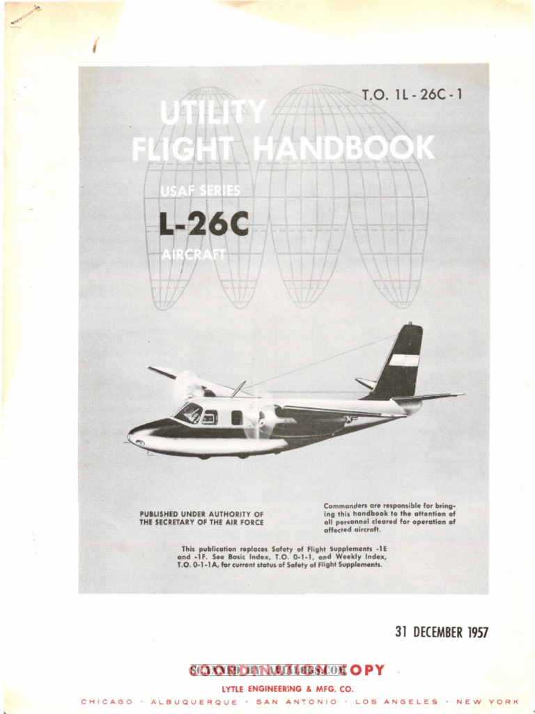 Aero Commander 500 L26 | PDF | Carburetor | Throttle
