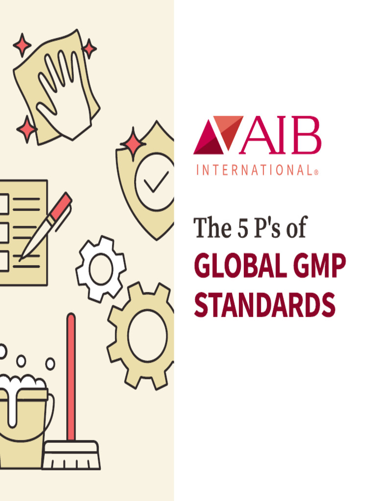 The 5 P's of Global GMP Standards | PDF