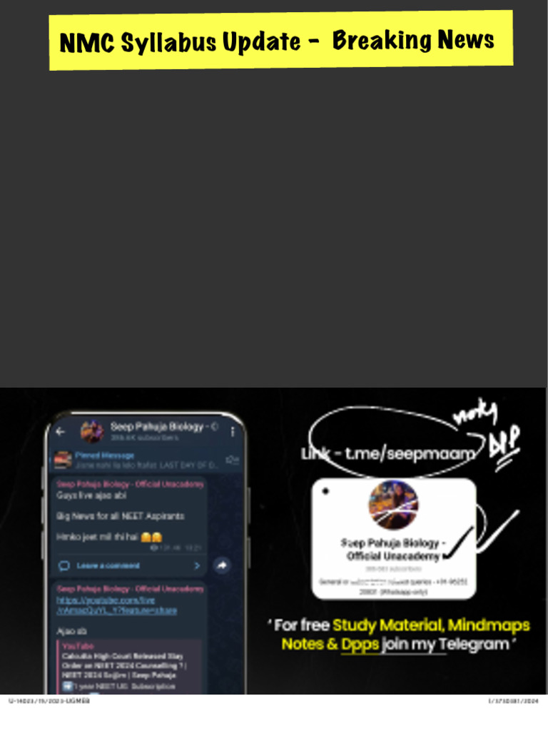 NEET UG 2025 Syllabus Update | PDF | Chemical Bond | Electrochemistry