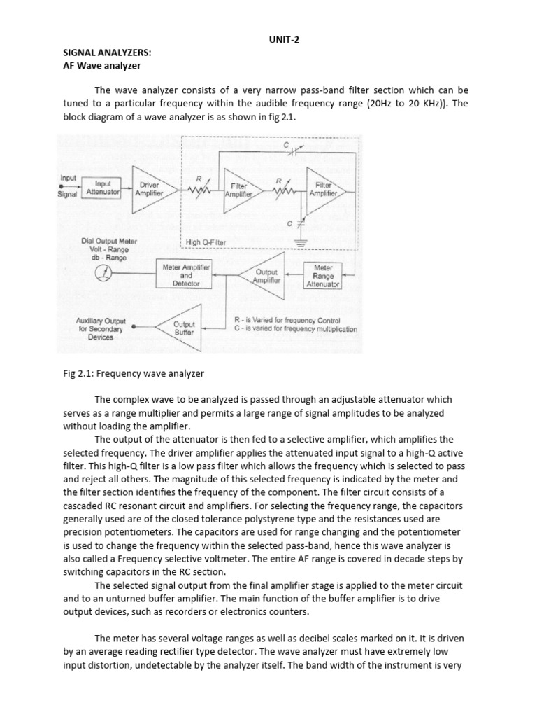 Unit2 | PDF | Electronic Oscillator | Amplifier