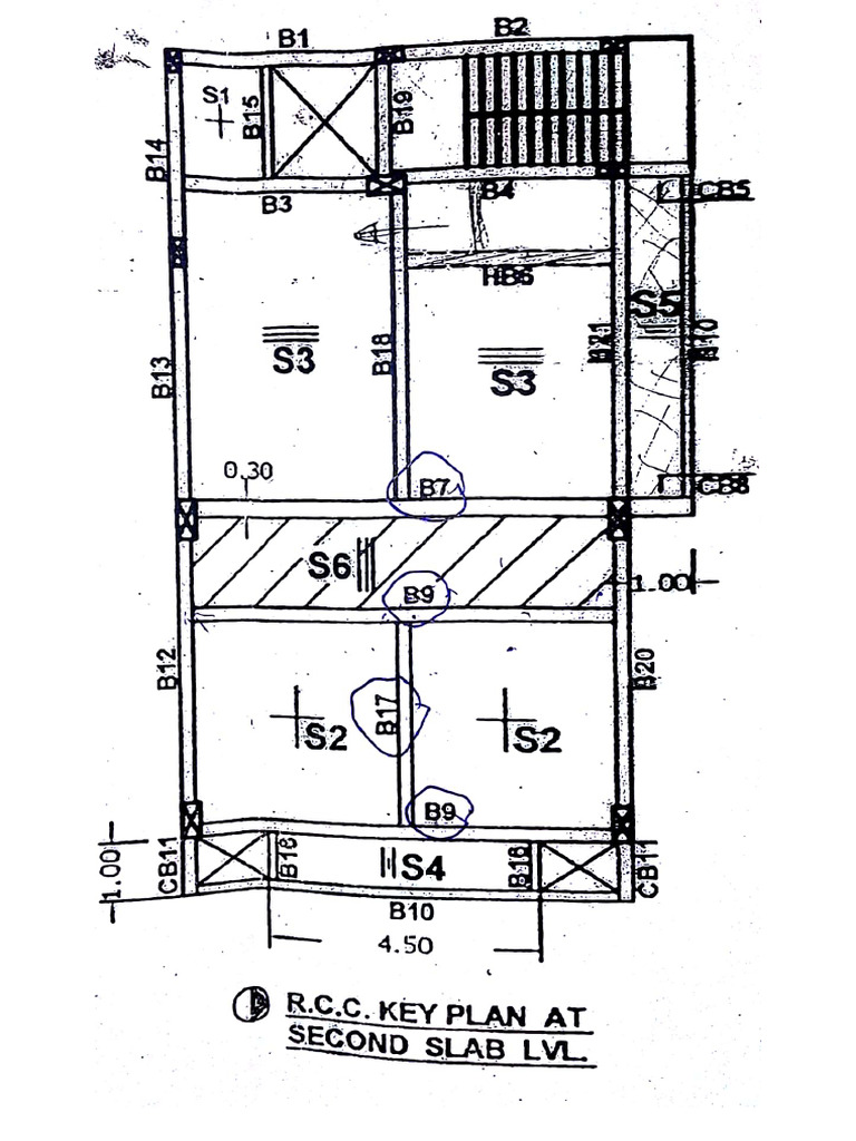 Plan -Second slab | PDF