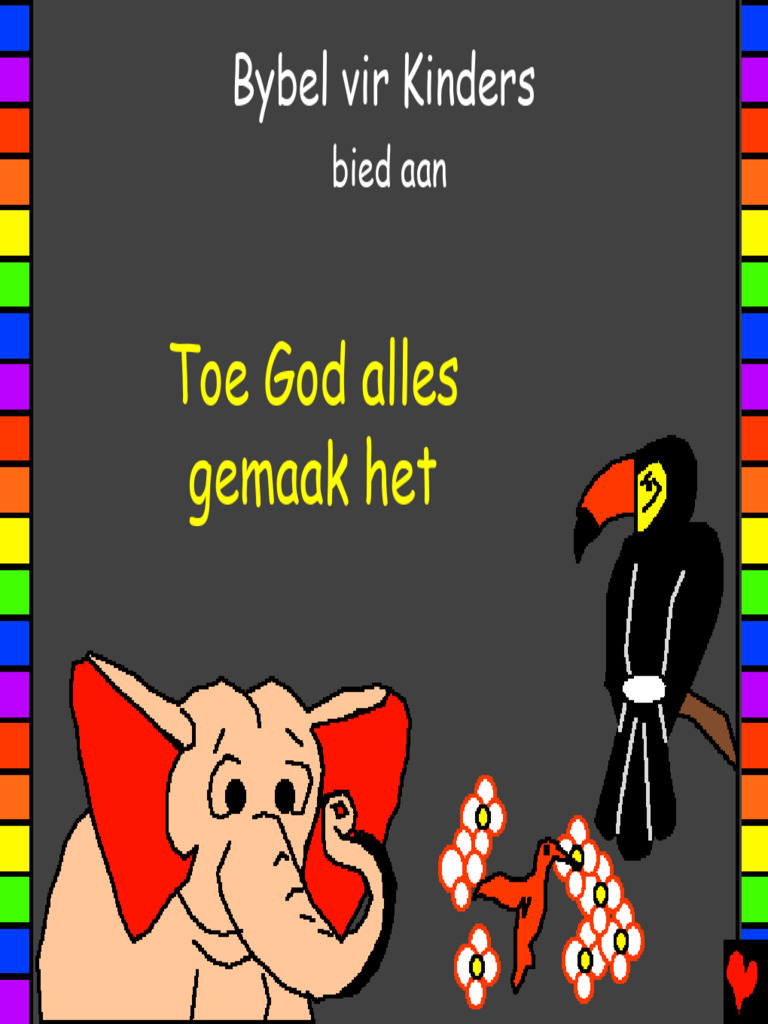 Week 1 Toe God Alles Gemaak Het | PDF