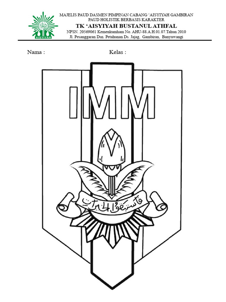 Mewarnai Logo IMM | PDF