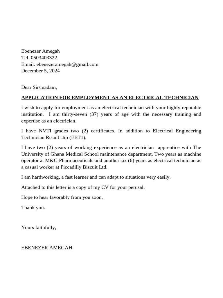 Application For Employment 023210 | PDF
