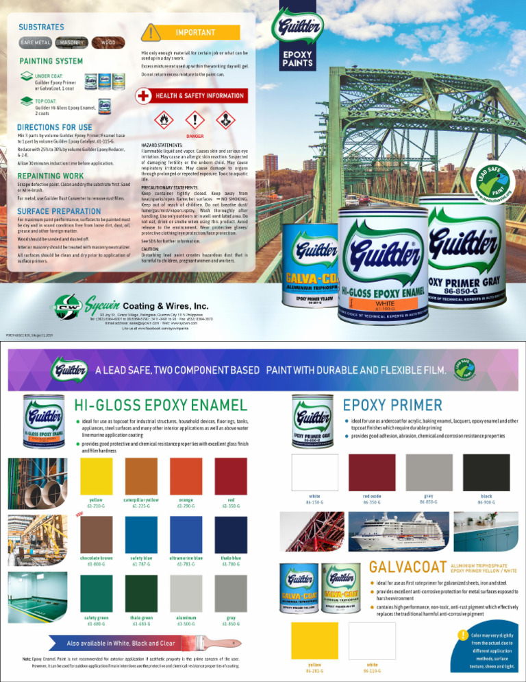 Guilder Epoxy Enamel Primer | PDF