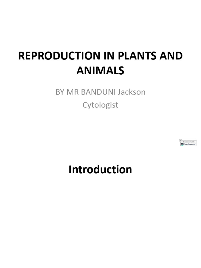 Reproduction(1)(1) | PDF | Reproduction | Plant Reproduction