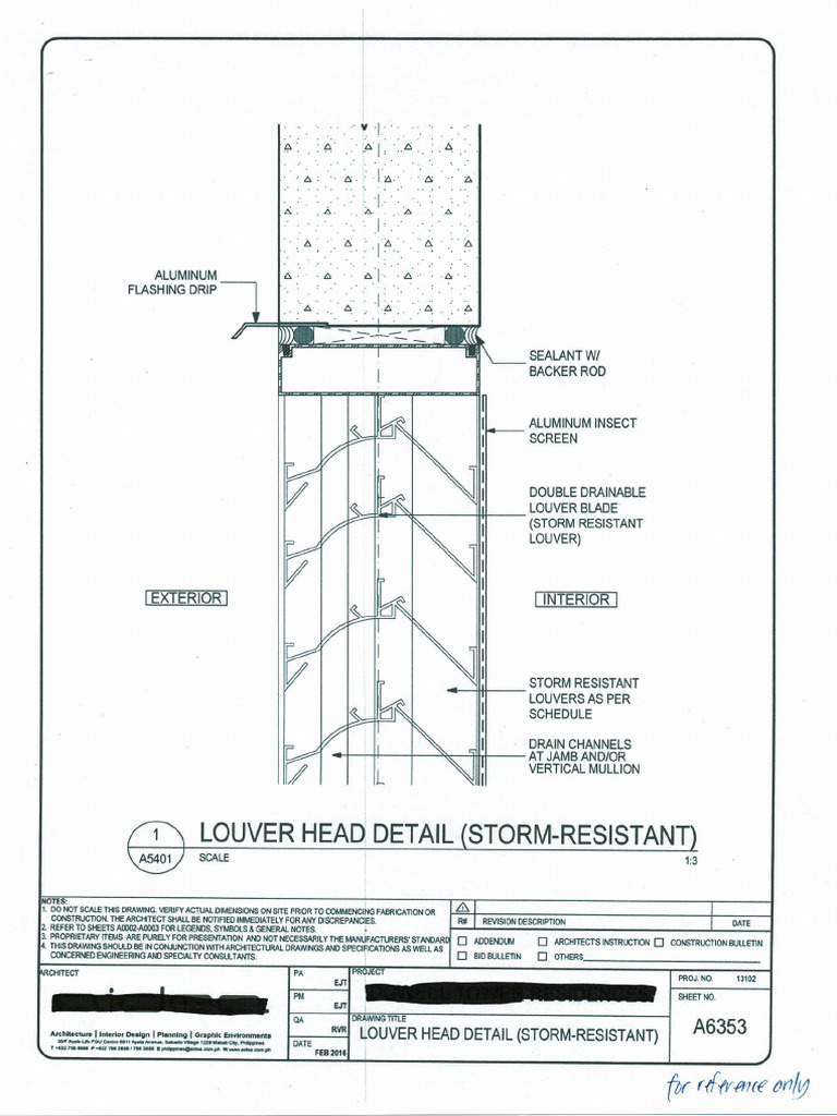 Louver Details | PDF