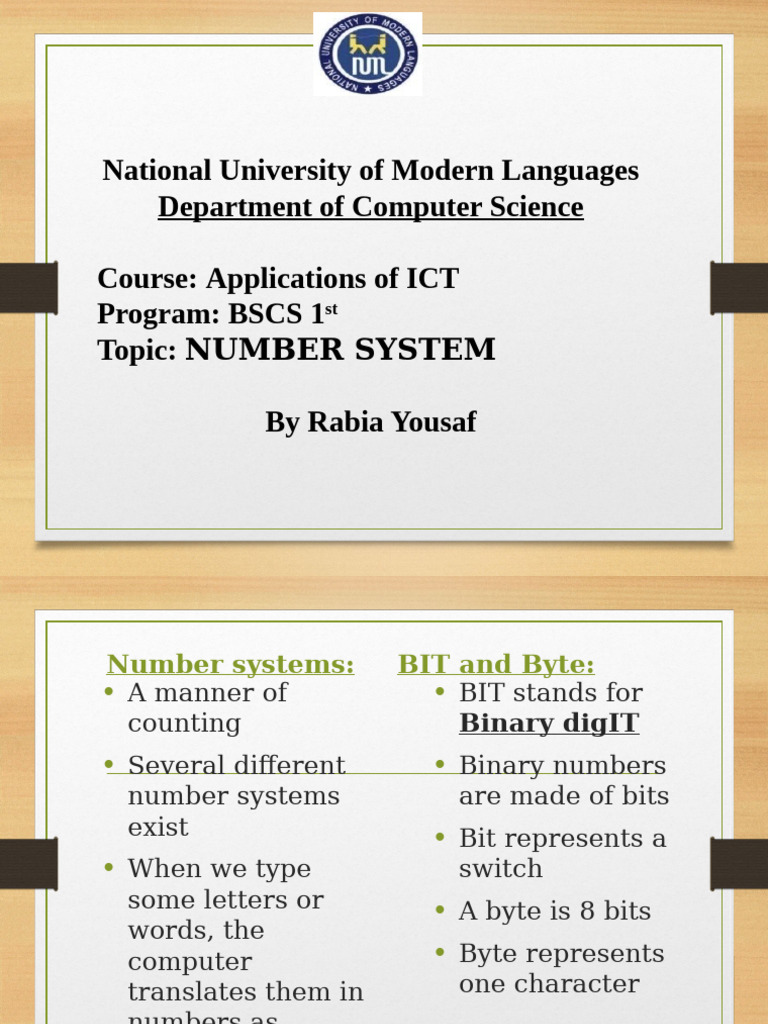 Ch 07 Number System (1) | PDF | Mathematics | Arithmetic