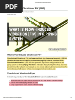 AIV and FIV Analysis Guidelines | PDF | Pipe (Fluid Conveyance) | Valve