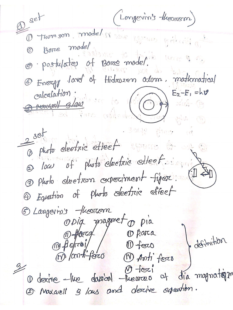 Physics Final Topics-1 | PDF