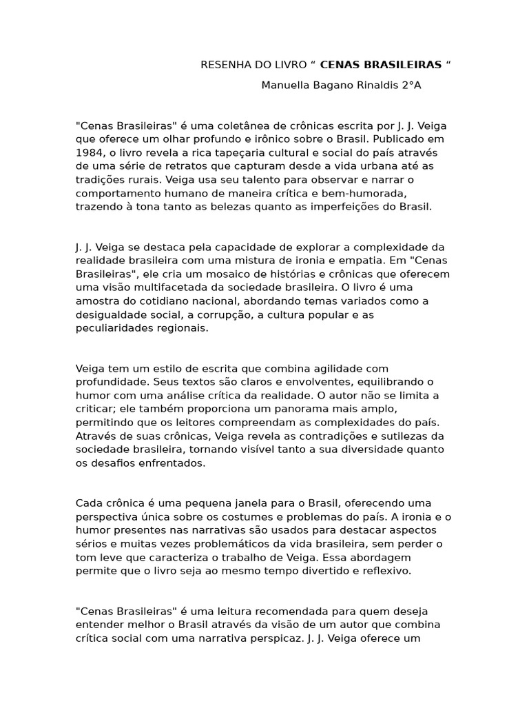 Resenha Do Livro | PDF