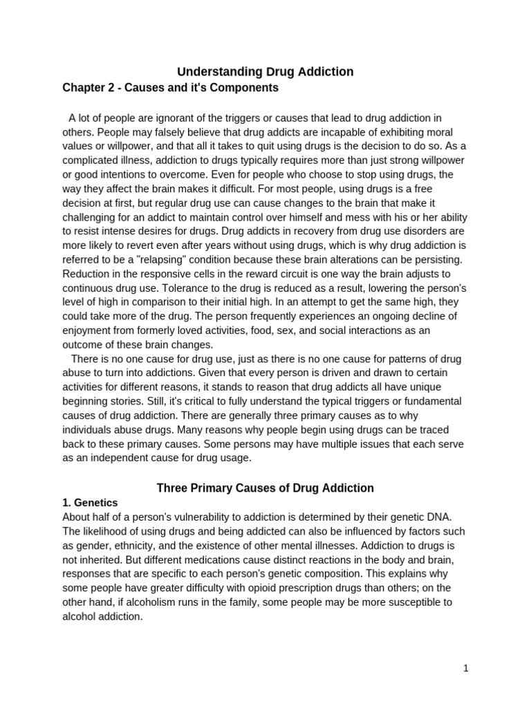 Chapter 2 (Book Publishing) | PDF | Substance Abuse | Psychological Trauma